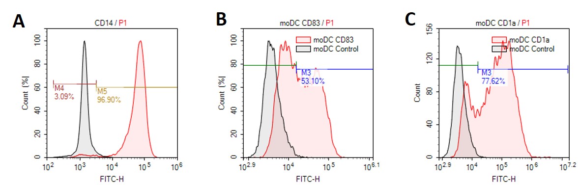 Human Peripheral Blood CD14+ Monocytes (Positive Selection)